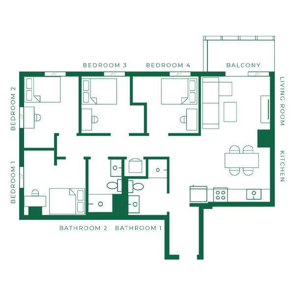 Floor Plans Of Apartments Near UW | ōLiv Seattle